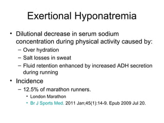 Marathon medicine volunteer training course | PPT