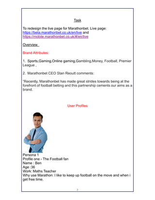 Marathon redesign | PDF