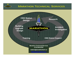 Marathon Technical Services - CNG Station Primer | PPT
