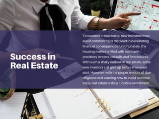 Marat Tsirelson | Recognizing and Avoiding Real Estate Investment Traps | PPT