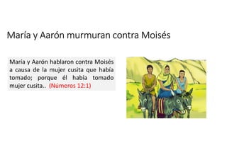 María y Aarón murmuran contra Moisés | PDF