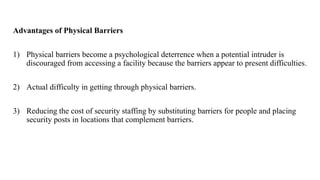 Marba-LEA202.pptx physical barriers 1st yr crim | PPTX
