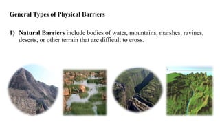 Marba-LEA202.pptx physical barriers 1st yr crim | PPTX