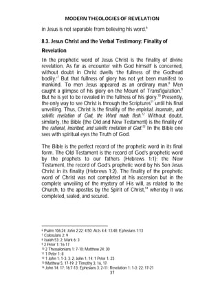 Biblical Theology of Revelation | PDF