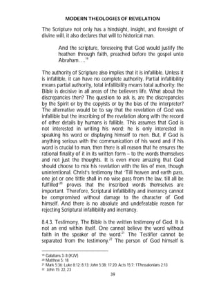 Biblical Theology of Revelation | PDF
