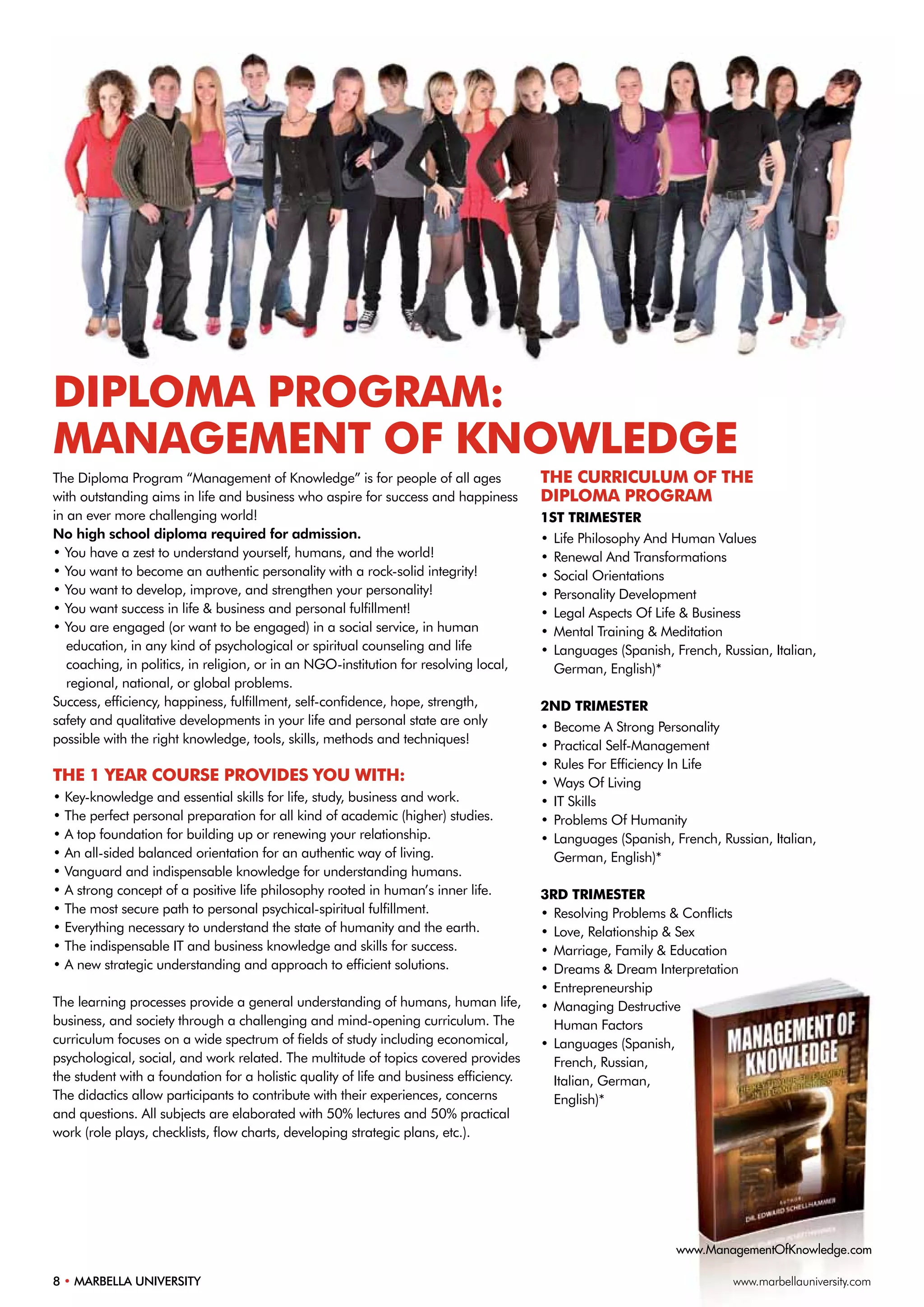 Marbella university-brochure | PDF | Undergraduate Education | College ...