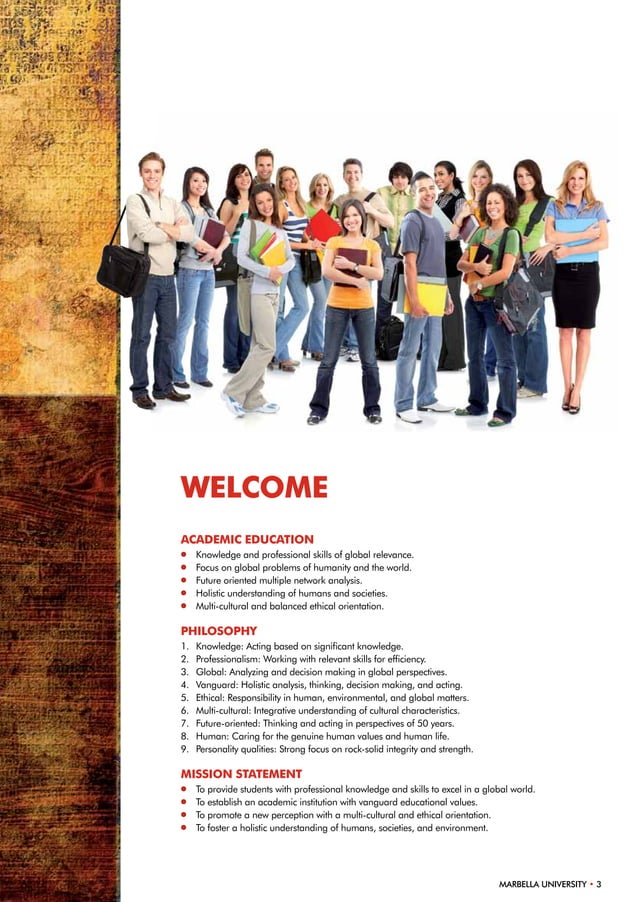 Marbella university-brochure | PDF | Undergraduate Education | College ...