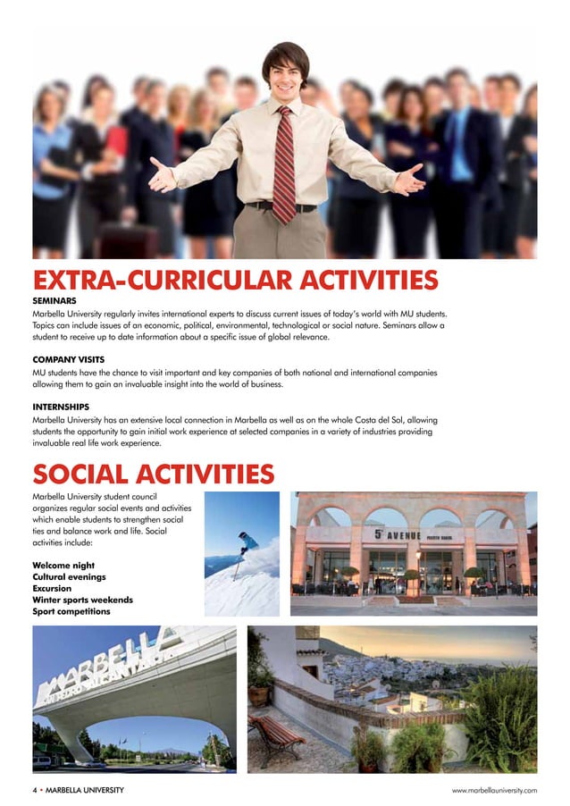 Marbella university-brochure | PDF | Undergraduate Education | College ...
