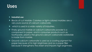marble mode of occurrence distribution.pptx