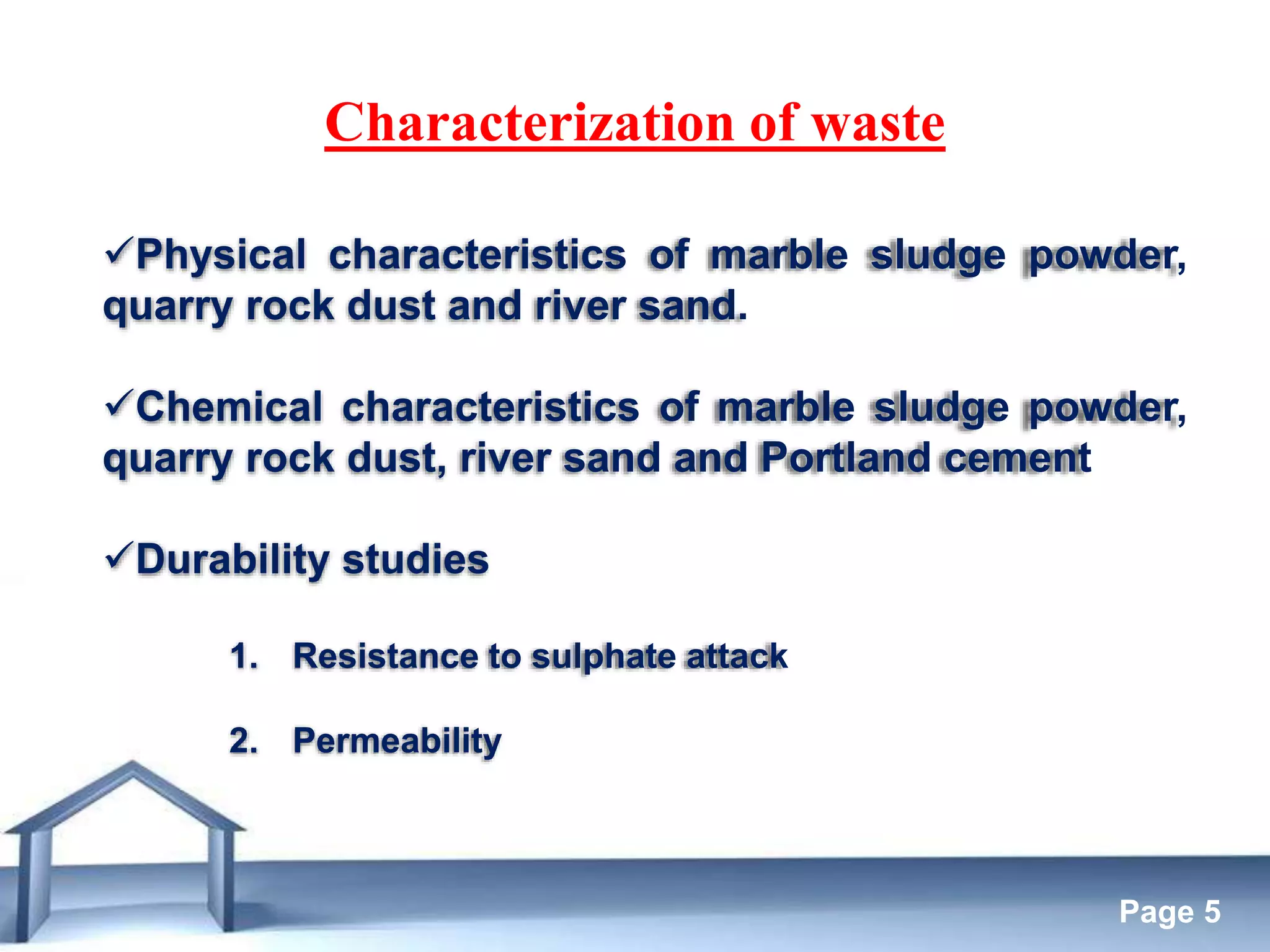 Marble and-quarry-dust-as-additives-in-concrete | PPTX