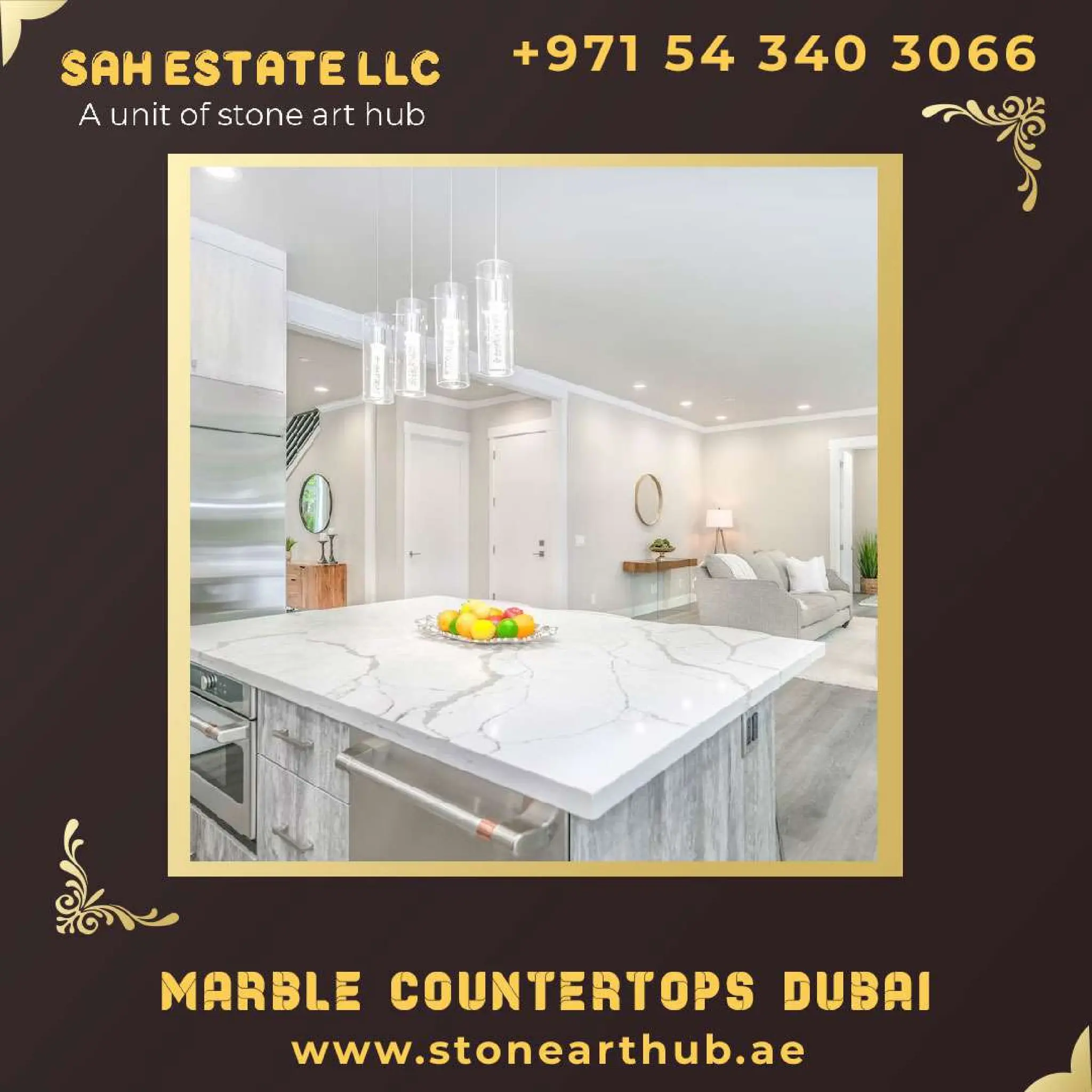 Marble Countertops Dubai - SAH ESTATE LLC | PDF