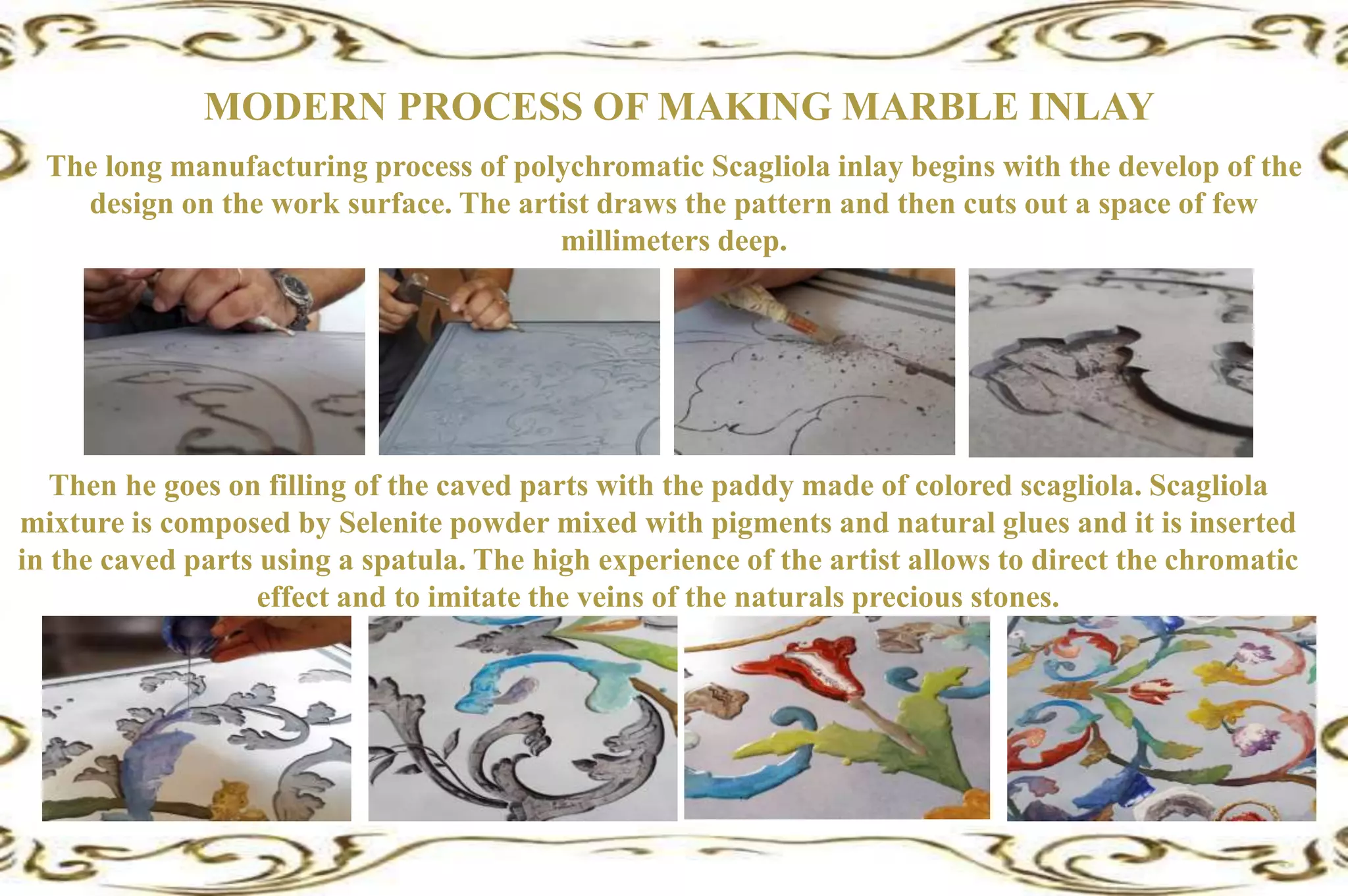 Marble inlay (regional craft) | PPT