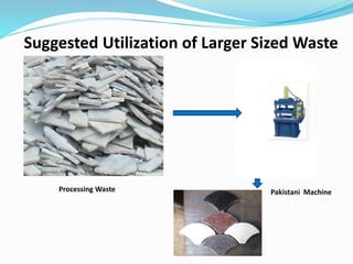 Marble waste utilization in pakistan- the practices and few options | PPTX