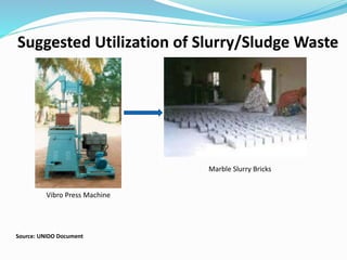 Marble waste utilization in pakistan- the practices and few options | PPTX