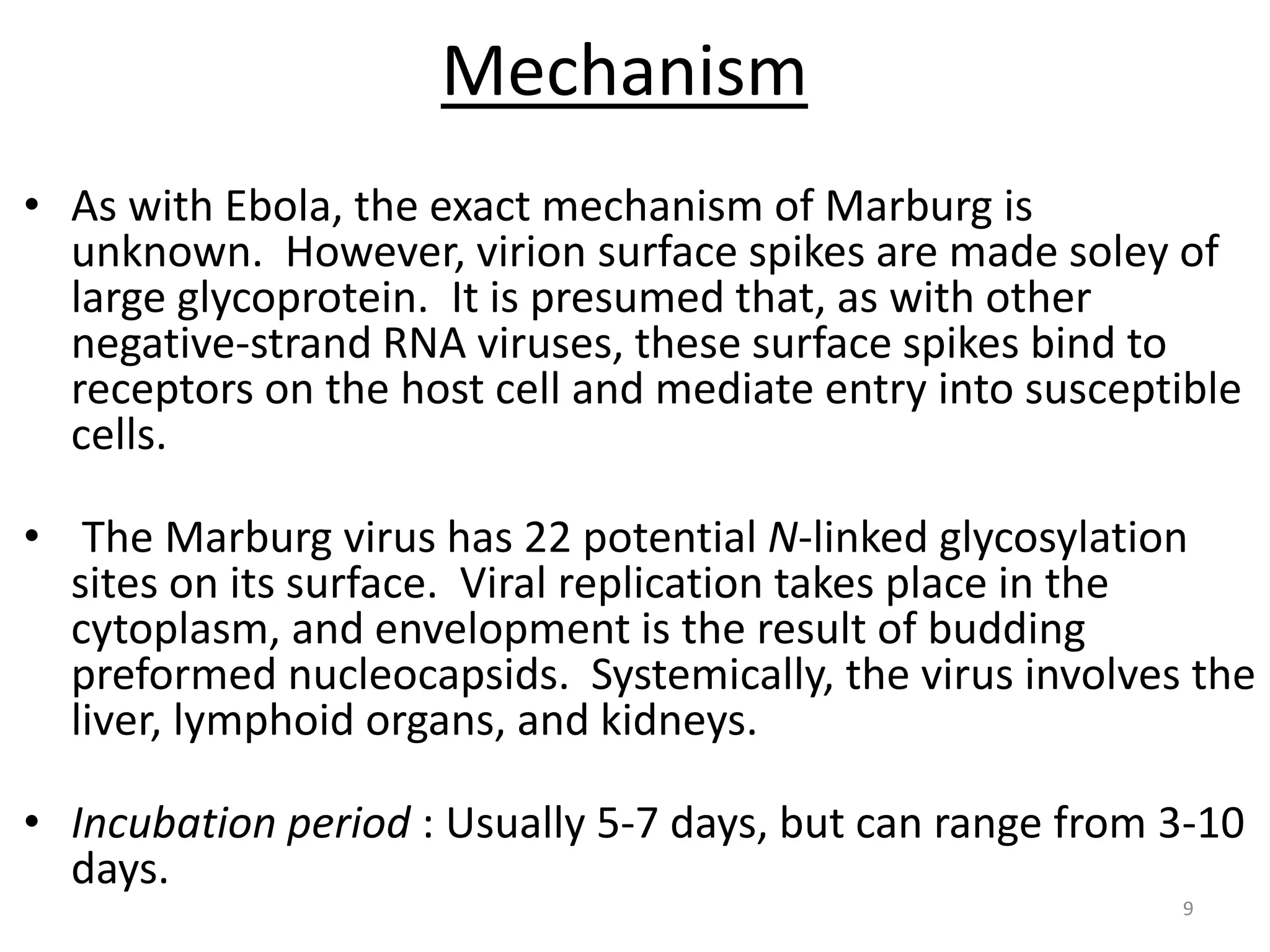 Marburg disease | PPTX