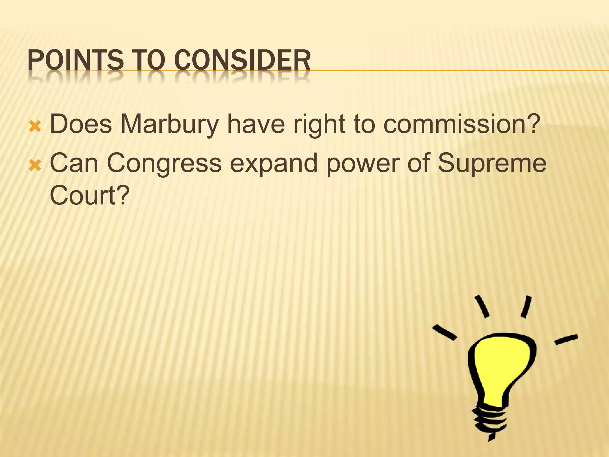 Marbury v madison | PPT