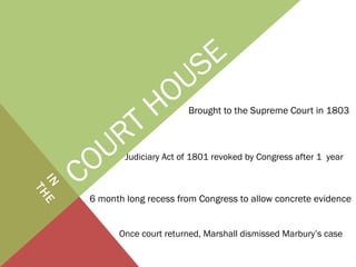 Marbury v madison 5 | PPT