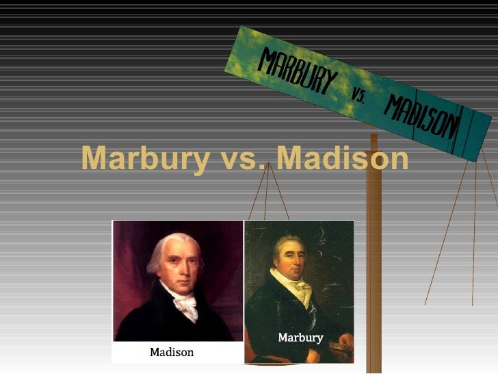 Marbury vs madison - bengarry