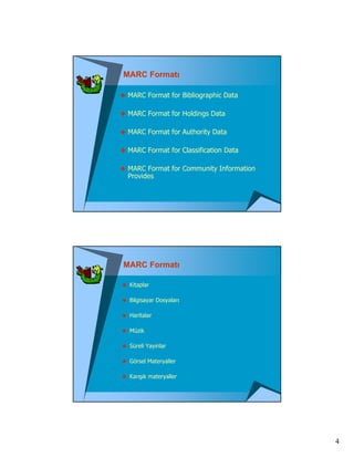 MARC, MARC21, MODS | PDF