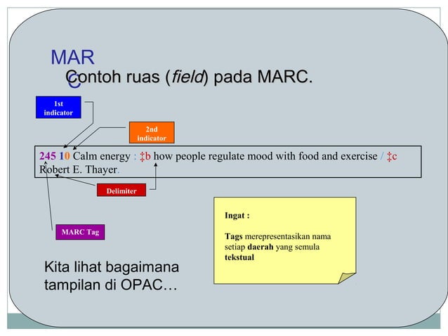 Machine Readable Catalog | PPT