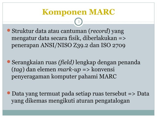 Machine Readable Catalog | PPT