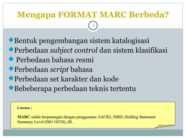 Machine Readable Catalog | PPT