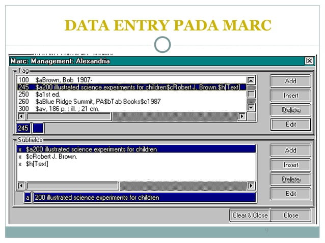 Machine Readable Catalog | PPT