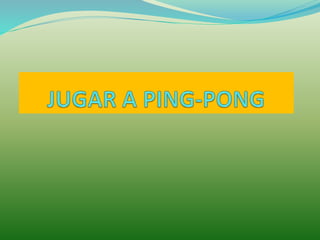 Ping-Pong | PPTX