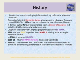 Marc 21 | PPTX | Desktop Publishing | Computer Software and Applications