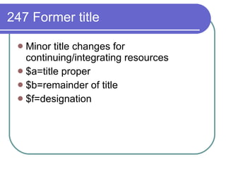 Marc 21 Session 2 | PPT