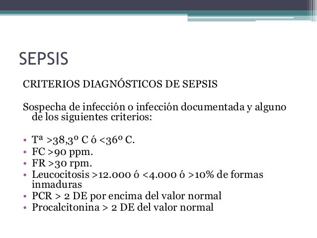 Marcadores de sepsis