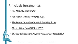 Marcadores e ferramentas para avaliar a funcionalidade no Paciente ...