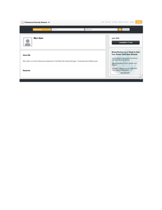 Marc aisen labor relations profile | PDF