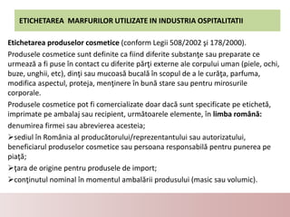 Marcarea, etichetarea, ambalarea produselor | PPT