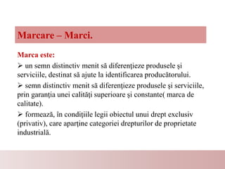 Marcarea, etichetarea, ambalarea produselor | PPT
