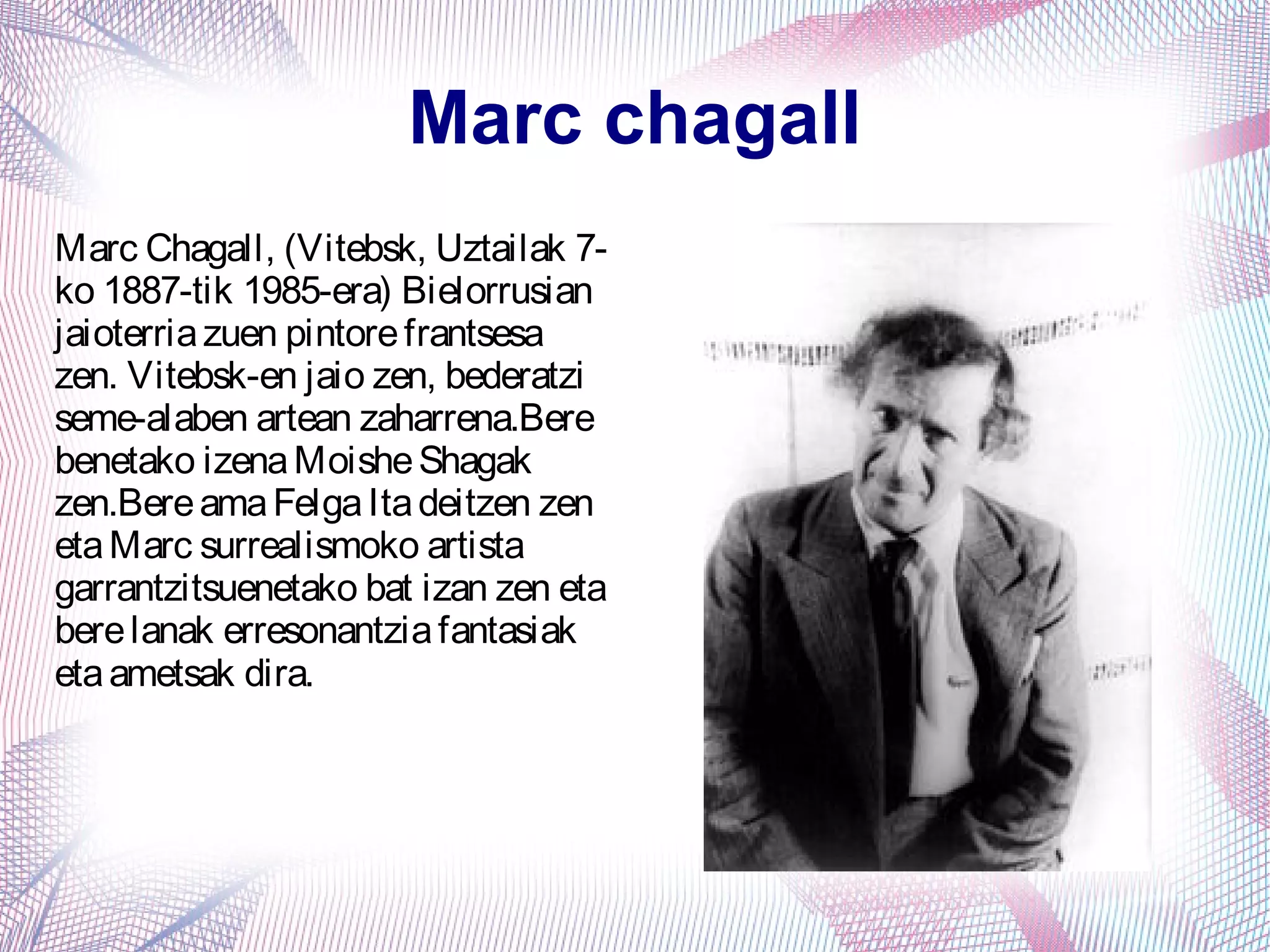 Marc chagall | PPT
