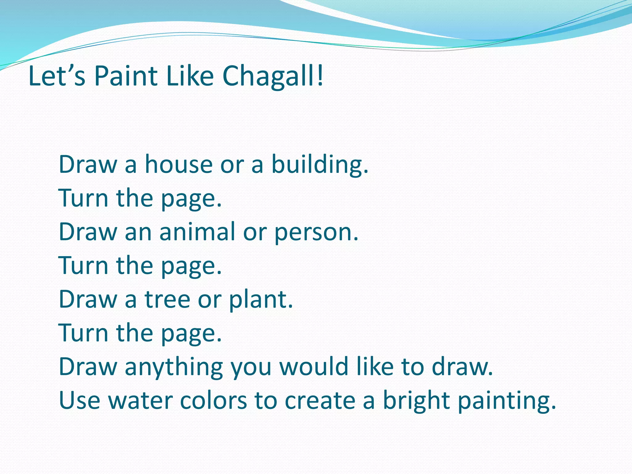 Marc Chagall for Children | PPTX