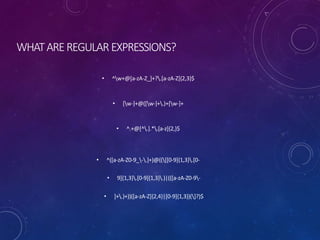 MarcEdit Shelter-In-Place Webinar 6: Regular Expressions and .NET, A Primer | PPT