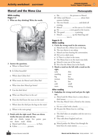 Marcel questions[1] | PDF