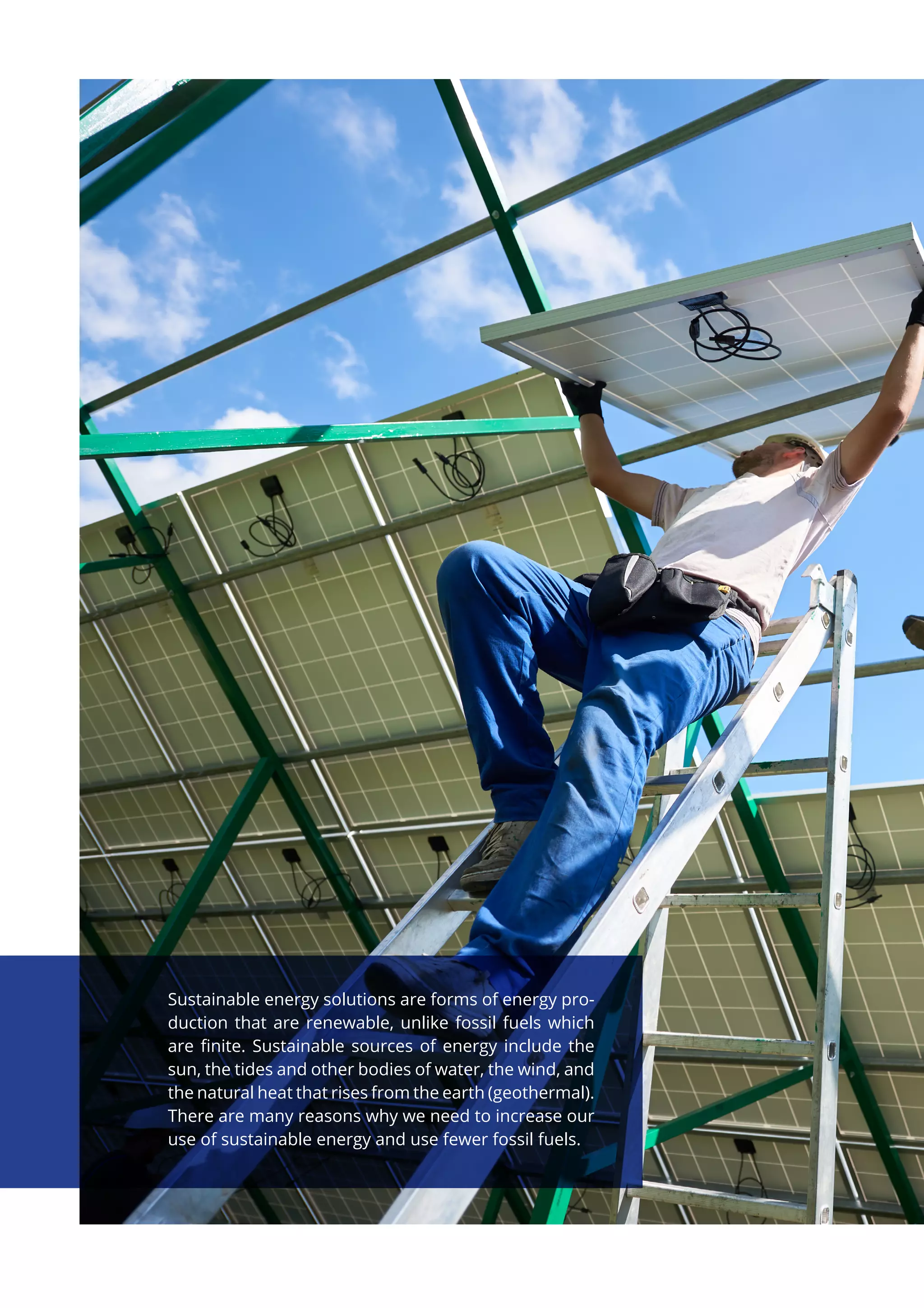 The Need for Sustainable Energy Solutions | PDF