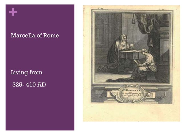 Saint Marcella of Rome | PPT