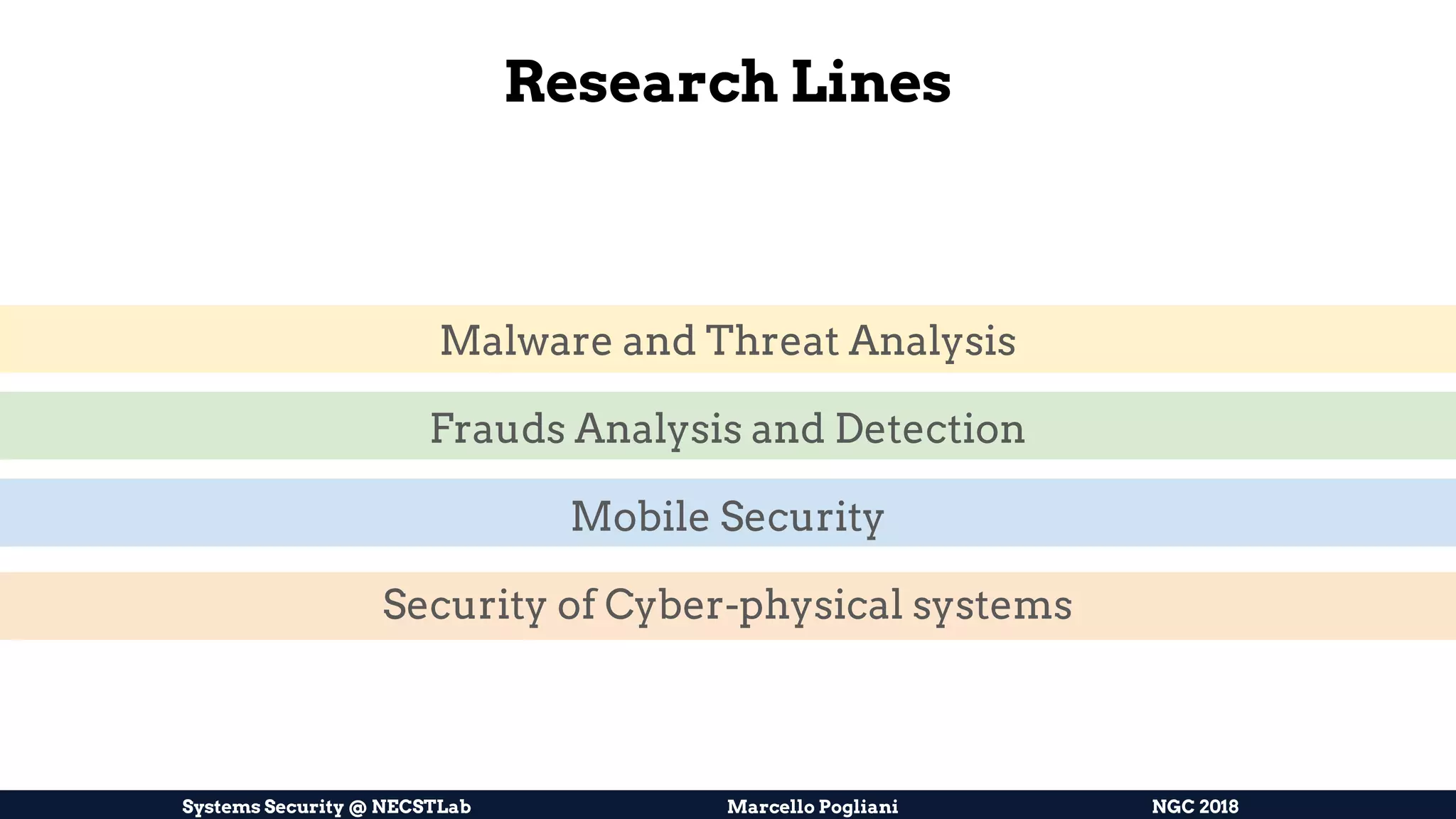 System Security @ NECSTLab | PPT