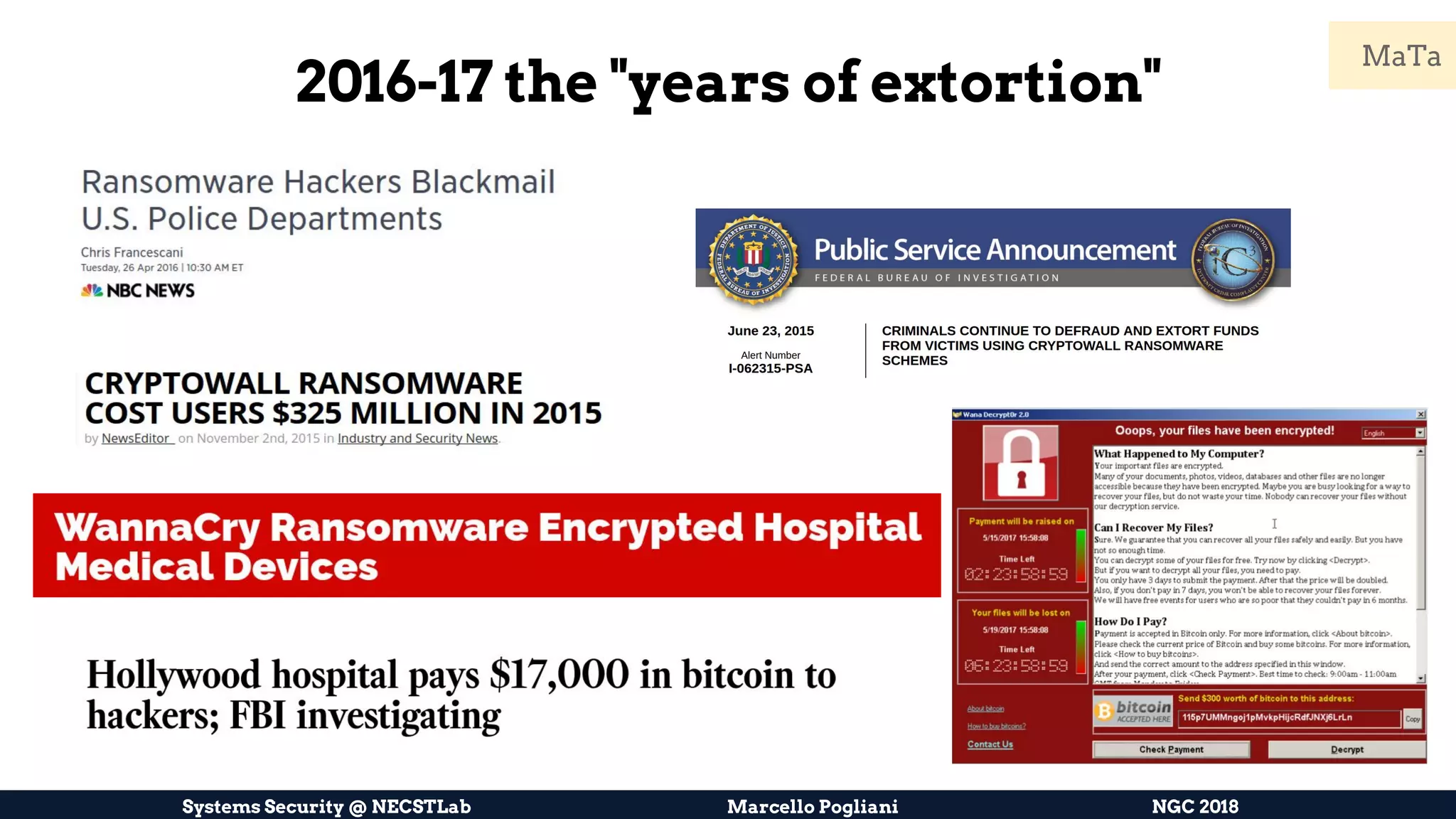 System Security @ NECSTLab | PPT