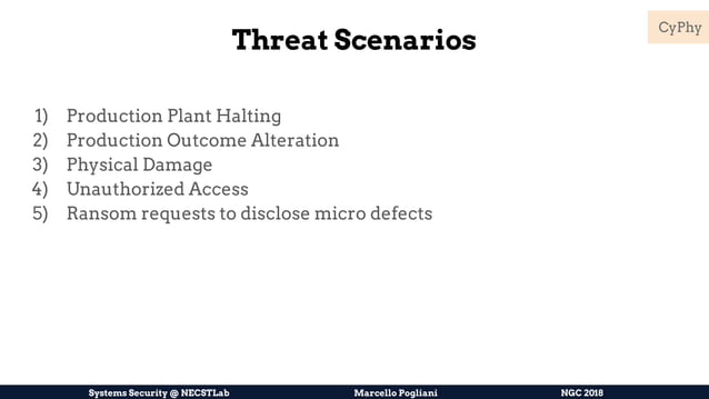 System Security @ NECSTLab | PPT