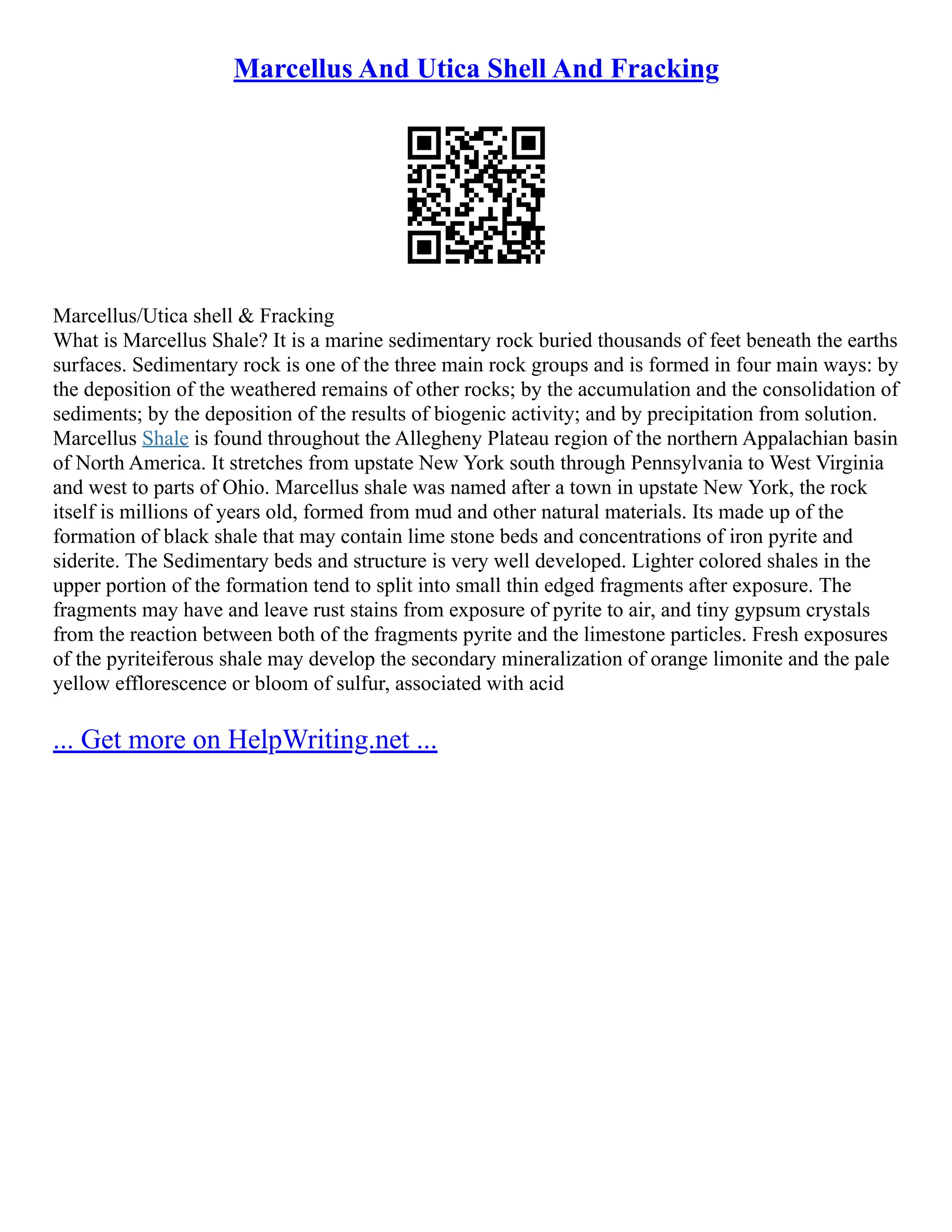 Marcellus And Utica Shell And Fracking | PDF