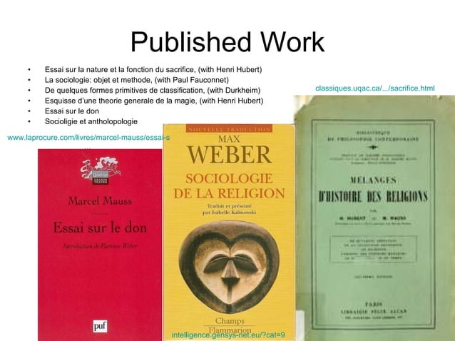 Marcel Mauss | PPT