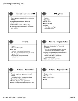 The Basics of Intellectual Property Management | PDF
