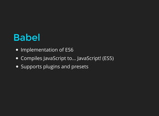 Marcelo Camargo - Let's dive into Babel: how everything works | PDF | Web Development | Internet