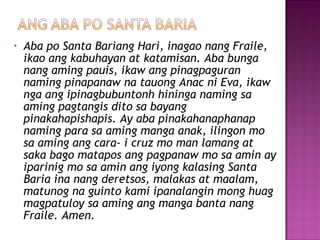 Marcelo H. del Pilar - Dasalan at Tocsohan | PPT