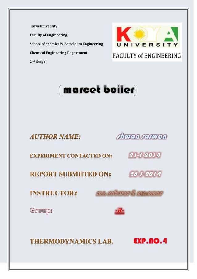 Marcet boiler | PDF | Chemistry | Science